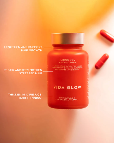 Hairology Capsules | Hair Growth Supplement | Vida Glow AU
