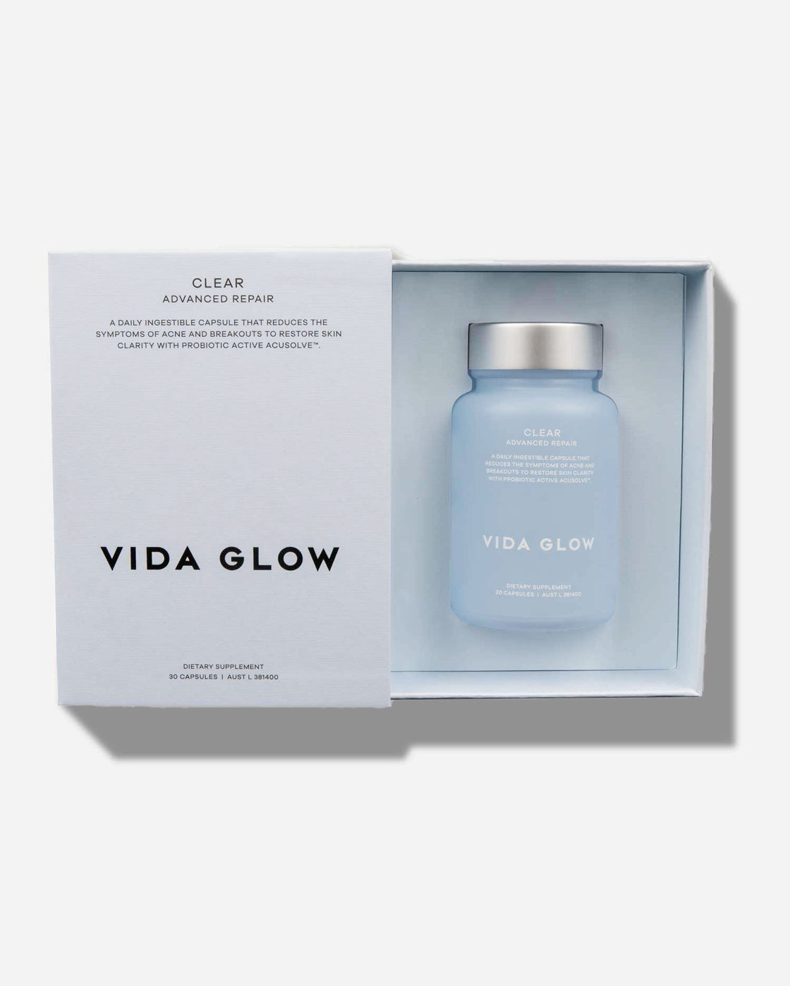 Clear Capsules | Acne Supplement | Vida Glow AU